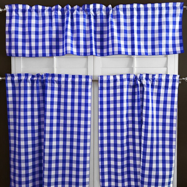 Gingham Valance - Etsy