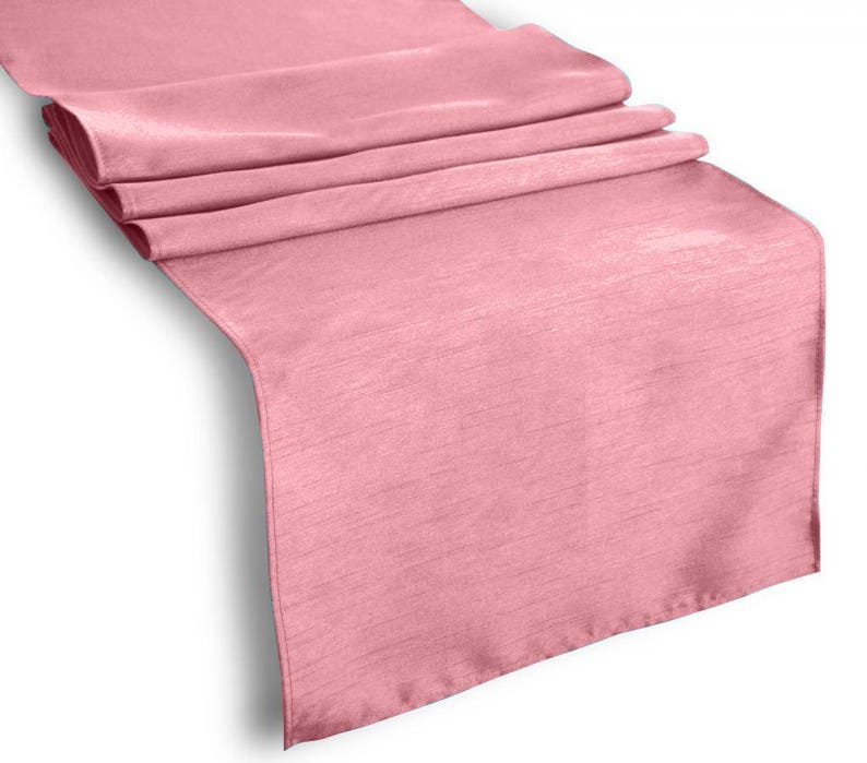 Lovemyfabric Faux Silk Solid Table Runner for Wedding / Bridal - Etsy