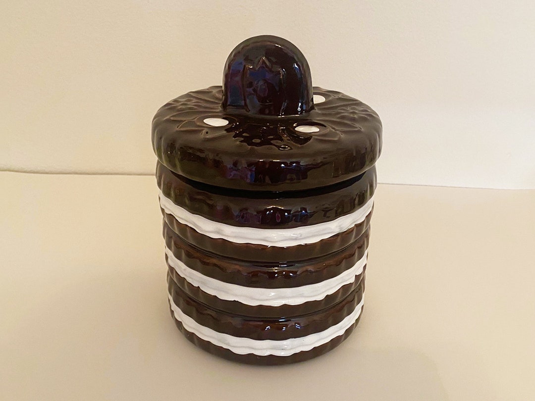 Cookie Jar. Stacked Oreo Cookies. Vintage 1960's - Etsy