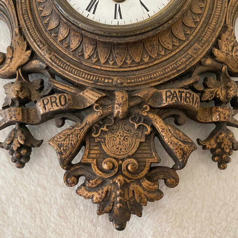 Late 19th Century French Japy Frères & Cie 1867 Small Antique Cartel ...