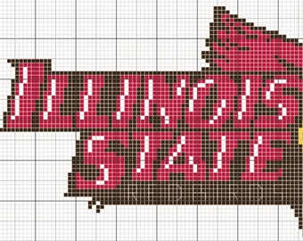 Custom College/university Logo Cross Stitch Pattern - Etsy