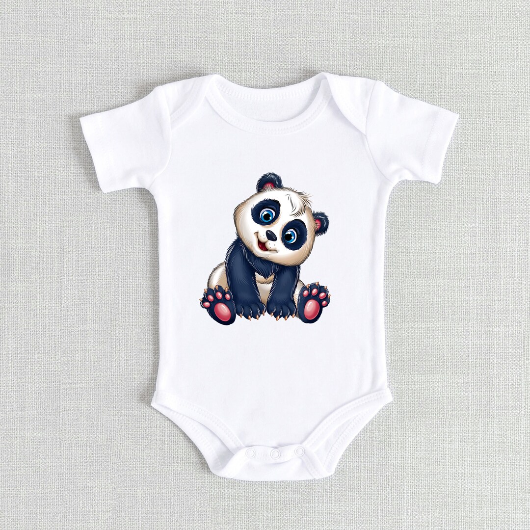 Panda Baby Clothes Kids Toddler Shirt Cute Animal Onesies - Etsy