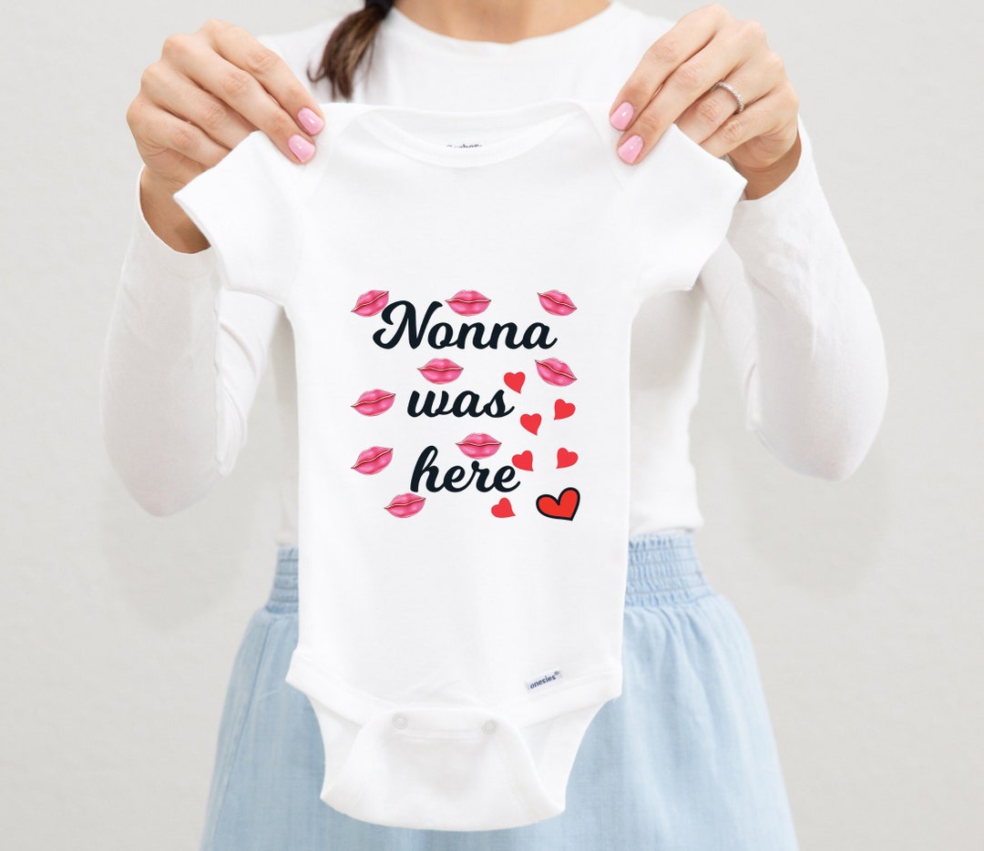 Nonna Baby Onesie® Toddler Shirt, Granddaughter Baby Gift, Grandma Baby ...