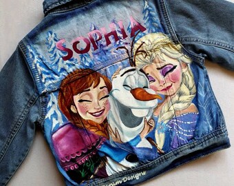 Hand Painted Frozen - Etsy