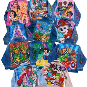 Kids Character Jackets - Etsy