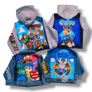 Kids Character Jackets - Etsy