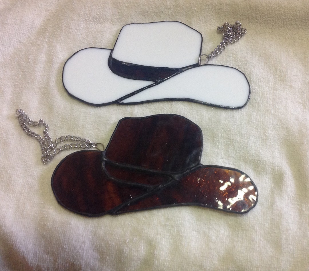Stained Glass Cowboy Hat - Etsy