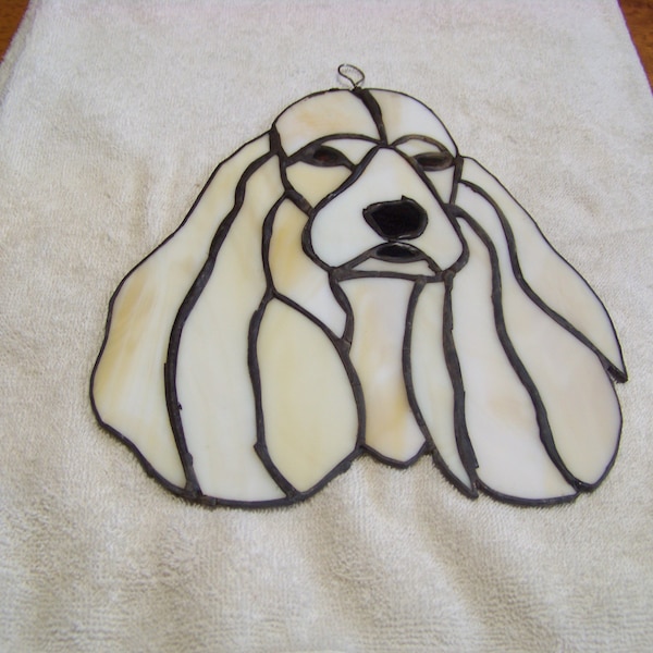 Cocker Spaniel Stain Glass - Etsy