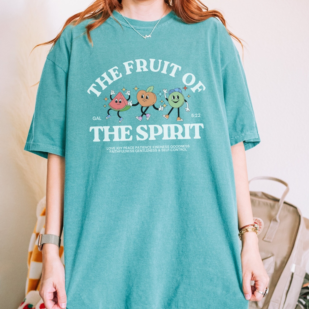 Fruit of the Spirit Shirt Christian Religious Shirt Fruits of the ...
