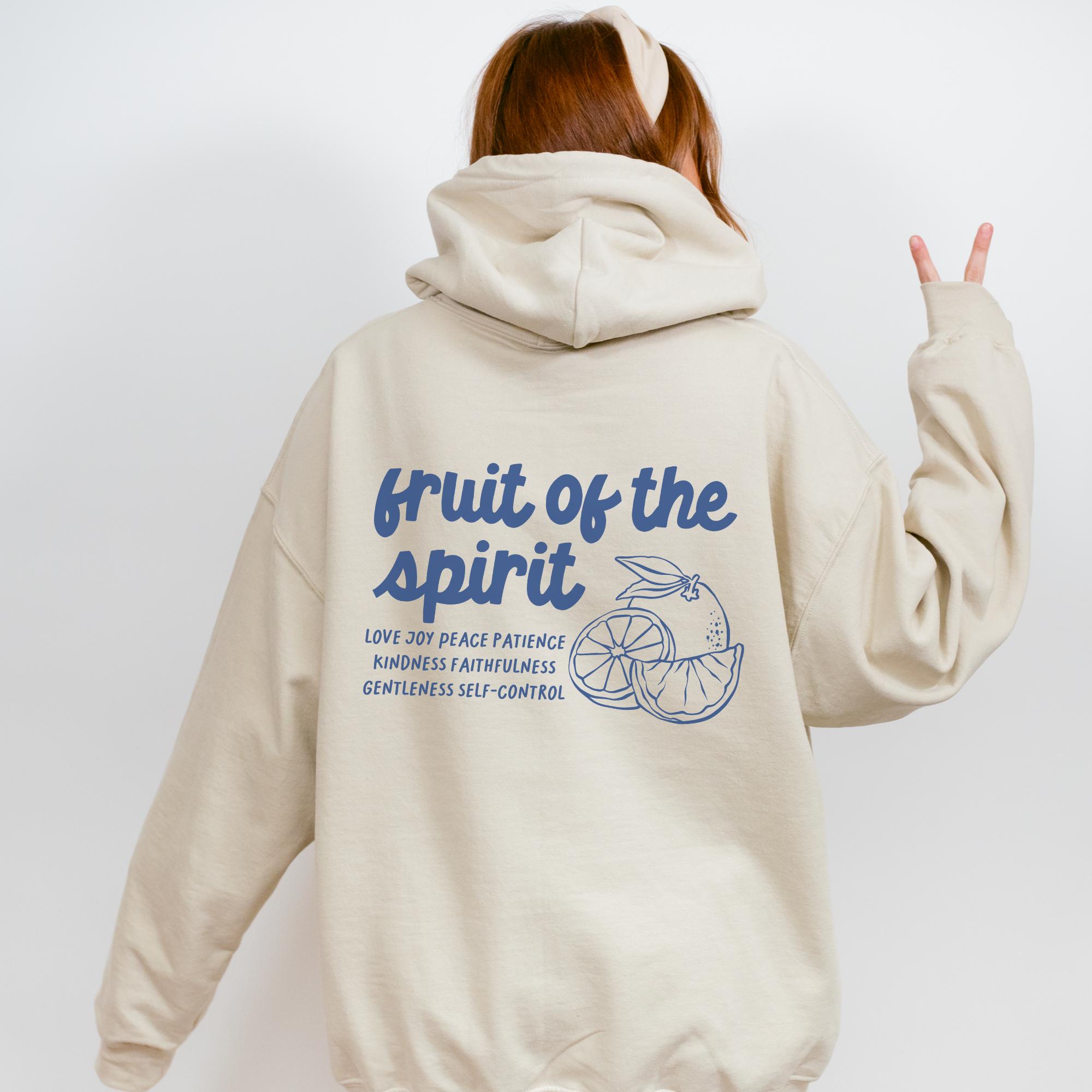 Fruit of the Spirit Hoodie Sweatshirt Christian Gifts Religious ...