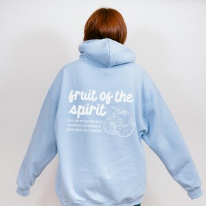 Fruit of the Spirit Hoodie Sweatshirt Christian Gifts Religious ...