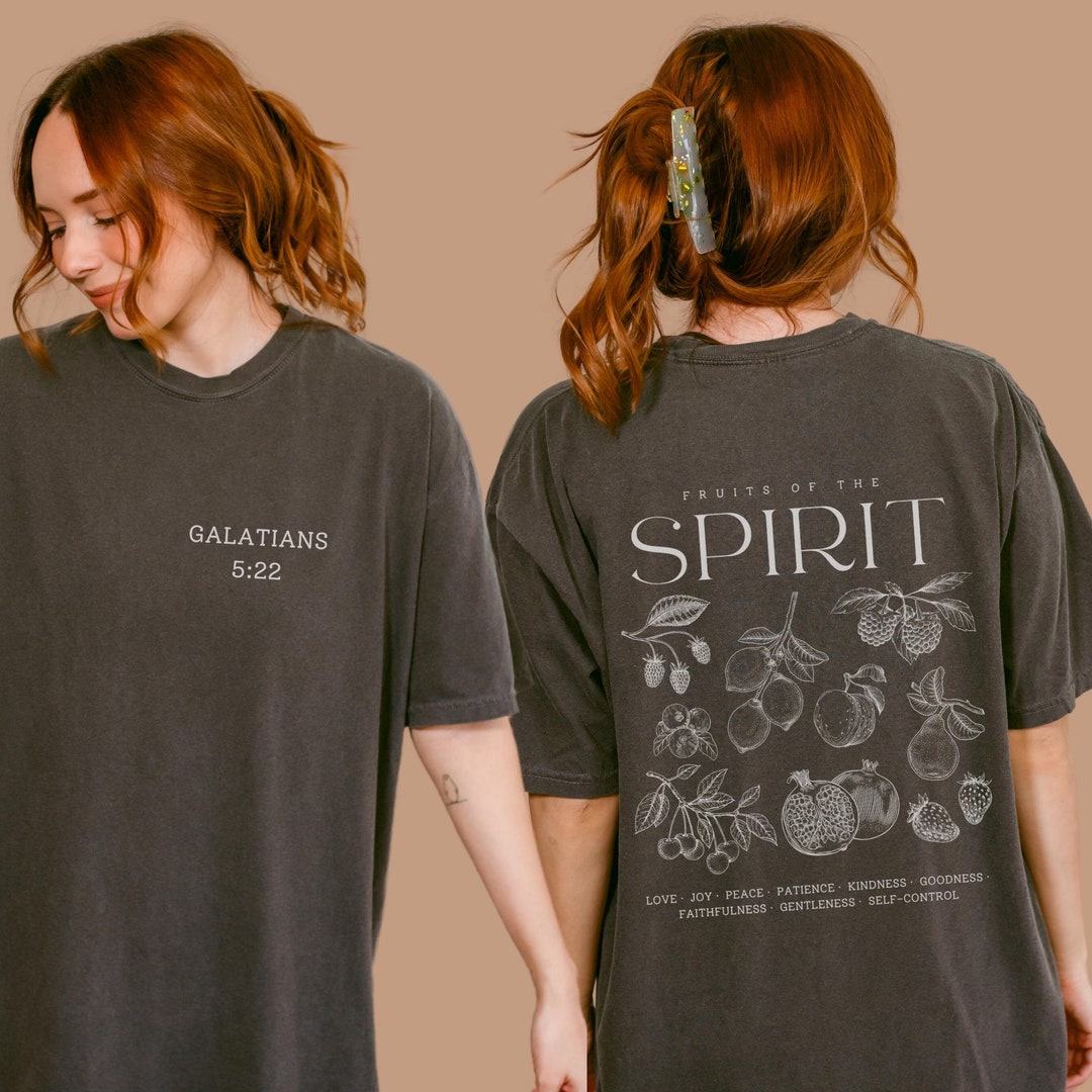 Fruit of the Spirit Shirt Christian Religious Shirt Fruits of the ...