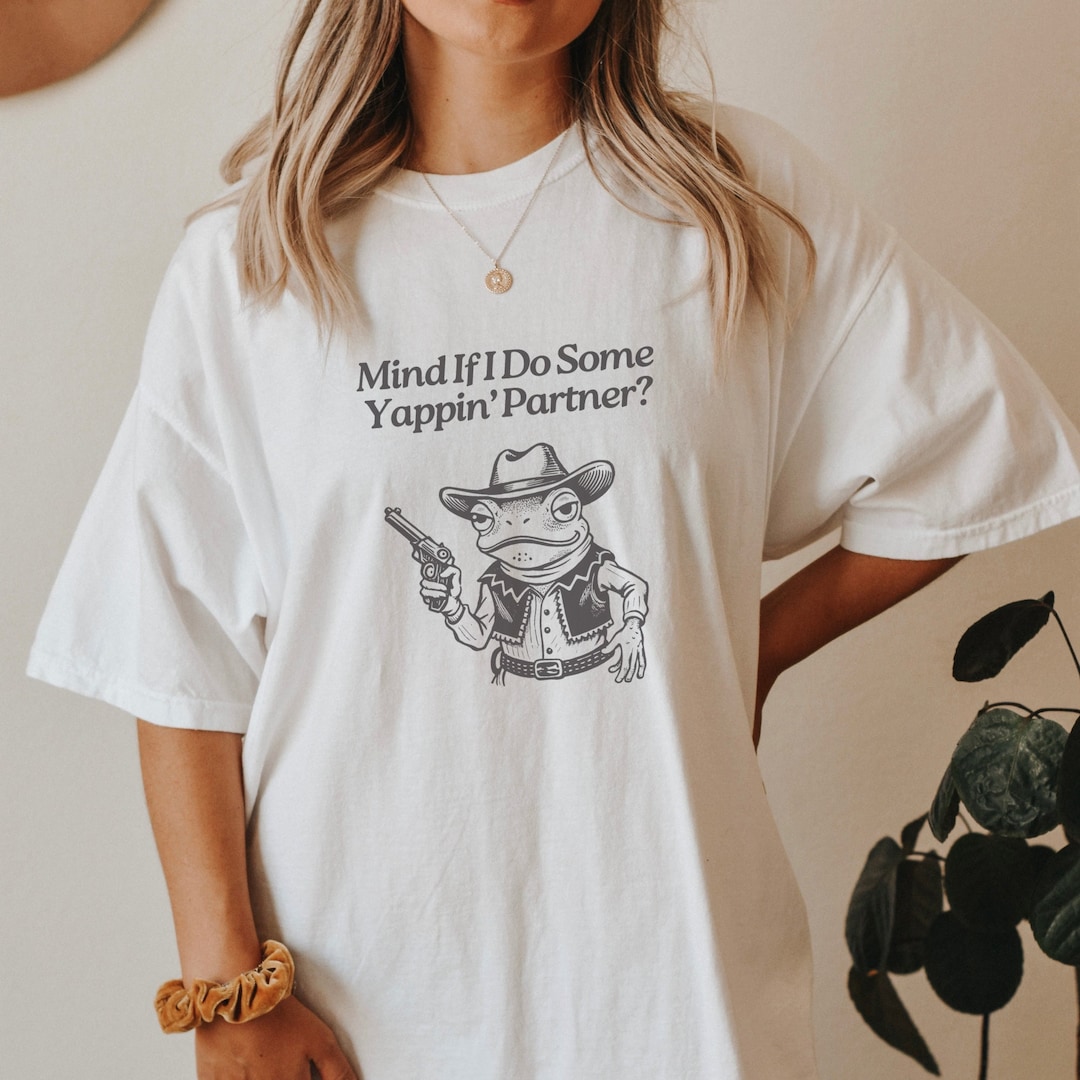 Mind If I Do Some Yappin Yapper Shirt Funny Weirdcore Gen Z Dumb Shirt ...