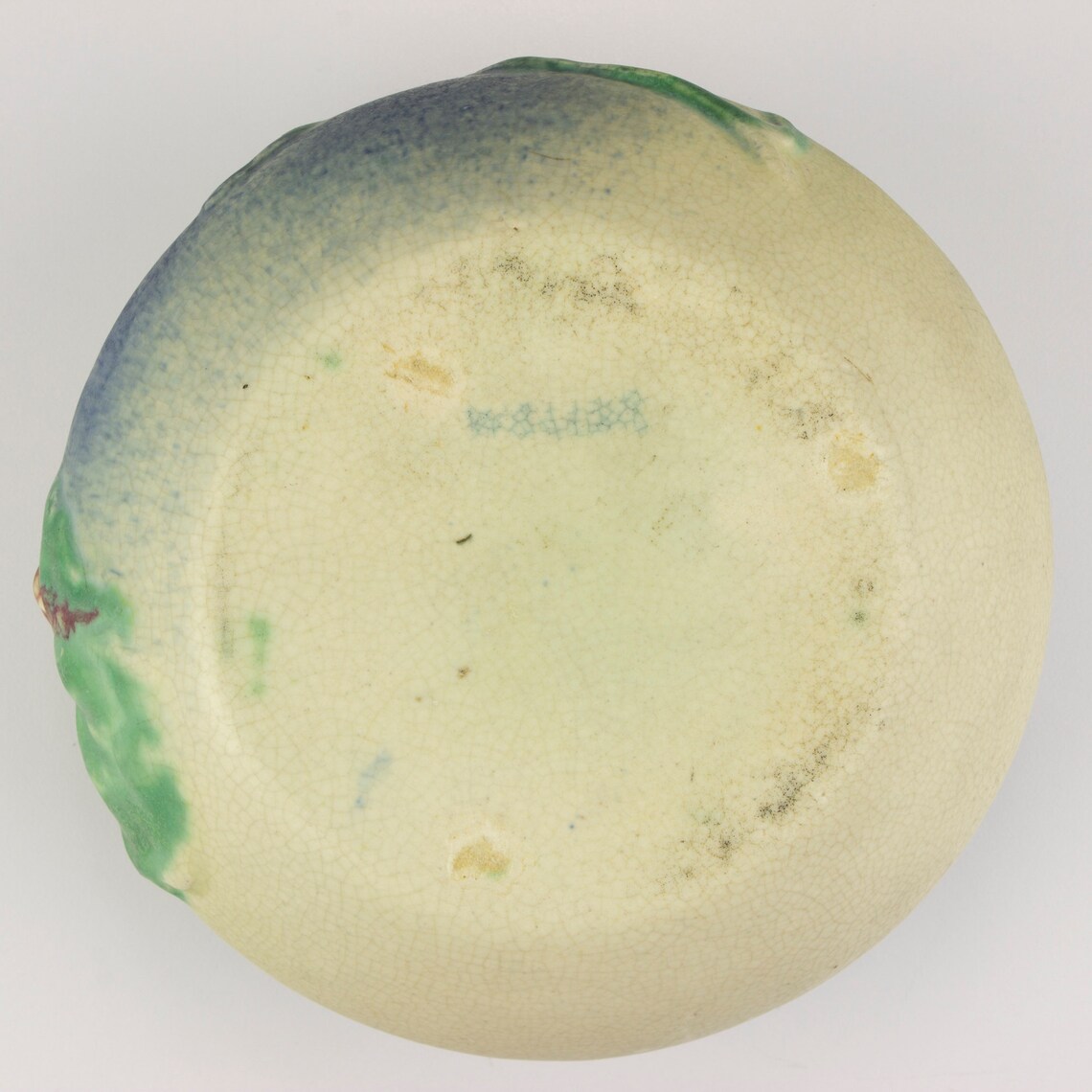 Attributed to Weller Unique Pottery Vase With Molded Red - Etsy