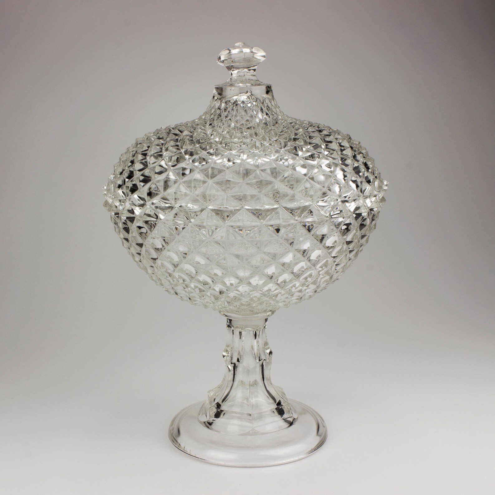 New England Glass Co EAPG Flint Glass Mitre Diamond Large - Etsy