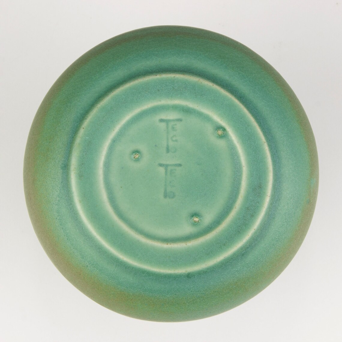 Teco Pottery Classic Antique Vase Shape 51 Gates Green/blue - Etsy