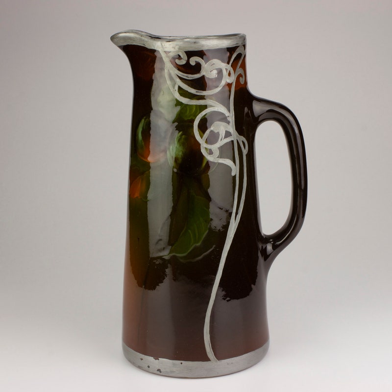 Antique Pottery Pitchers - Etsy