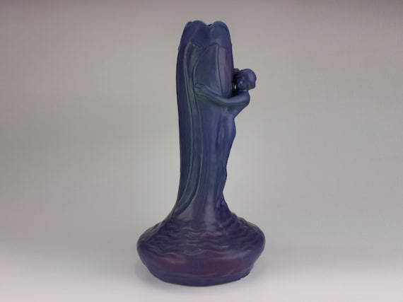 Van Briggle Pottery Vintage Water Nymph Floor Vase - Etsy