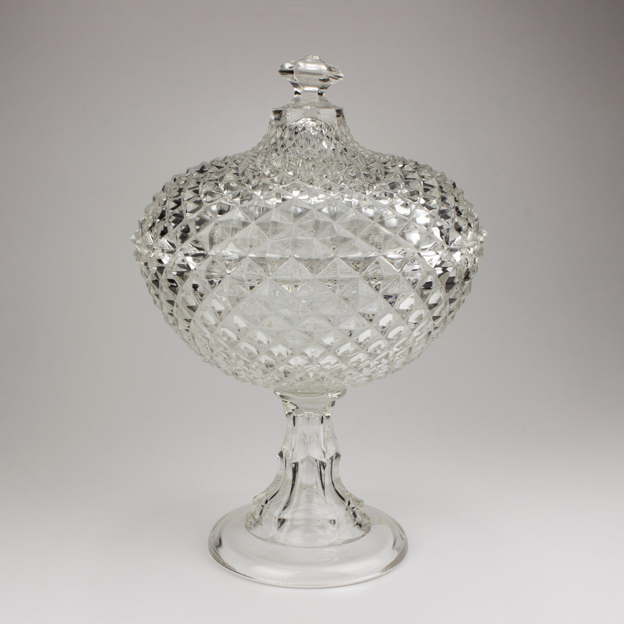 New England Glass Co EAPG Flint Glass Mitre Diamond Large - Etsy