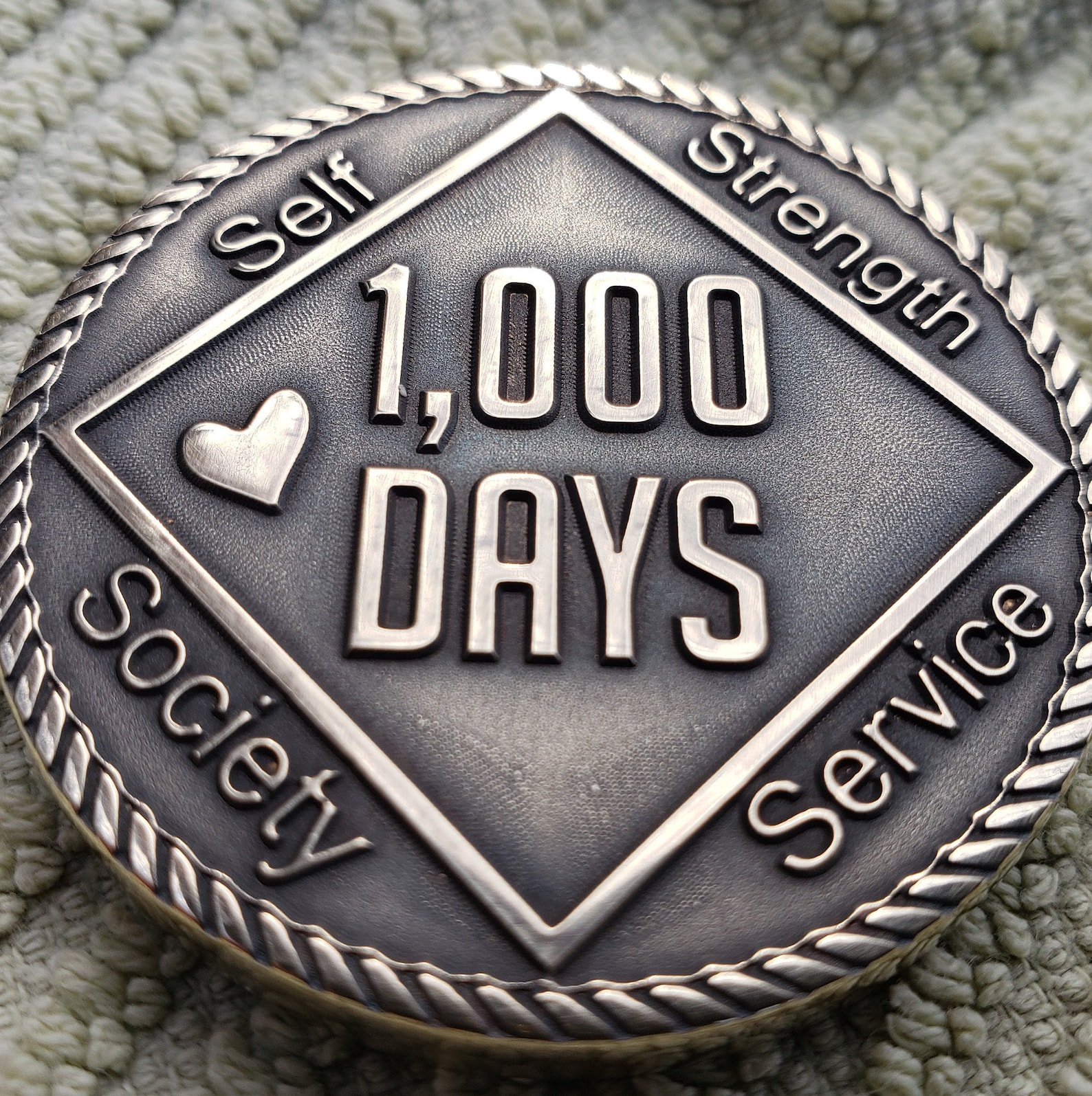 Custom Sobriety Coin Recovery Medallion Custom Coin Sobriety Gift ...