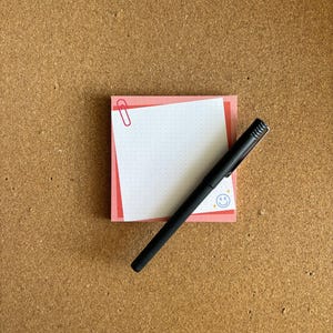 Pink Minimal Notepads - Etsy