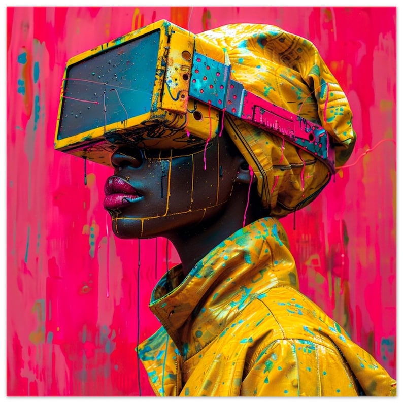 The Virtual Visionary 3 Wall Art Physical Print unframed Premium Matte ...