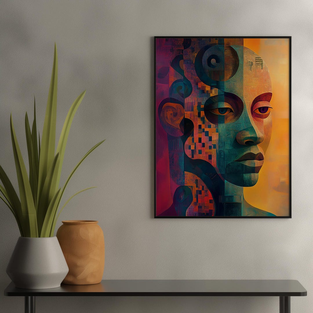 Enigma Simplifying | Contemporary Abstract Wall Art | Physical Print ...