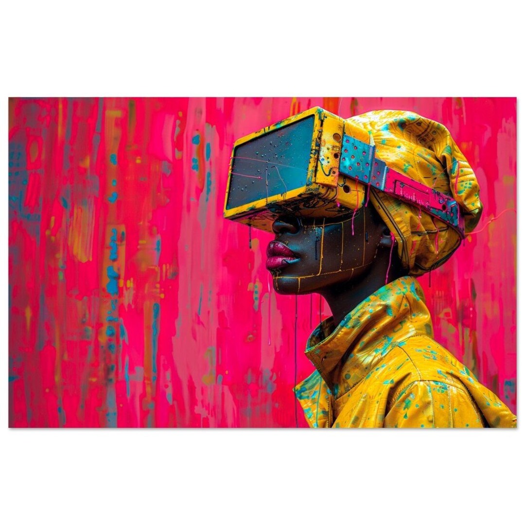 The Virtual Visionary 3 Wall Art Physical Print unframed Premium Matte ...