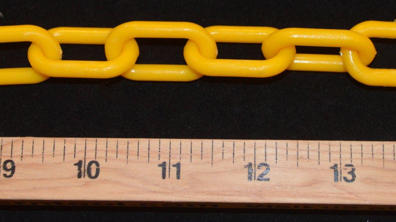 5ft Length 6mm PLASTIC CHAIN 1 and 1/2 " Links Bird Parrot Toys Crafts ...