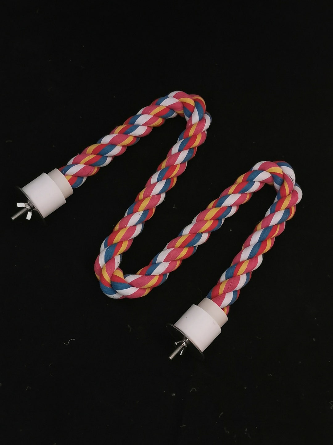 36" & 48" Cotton Rope Perch Parrot Bird Toy Bendable Perch or Swing - Etsy