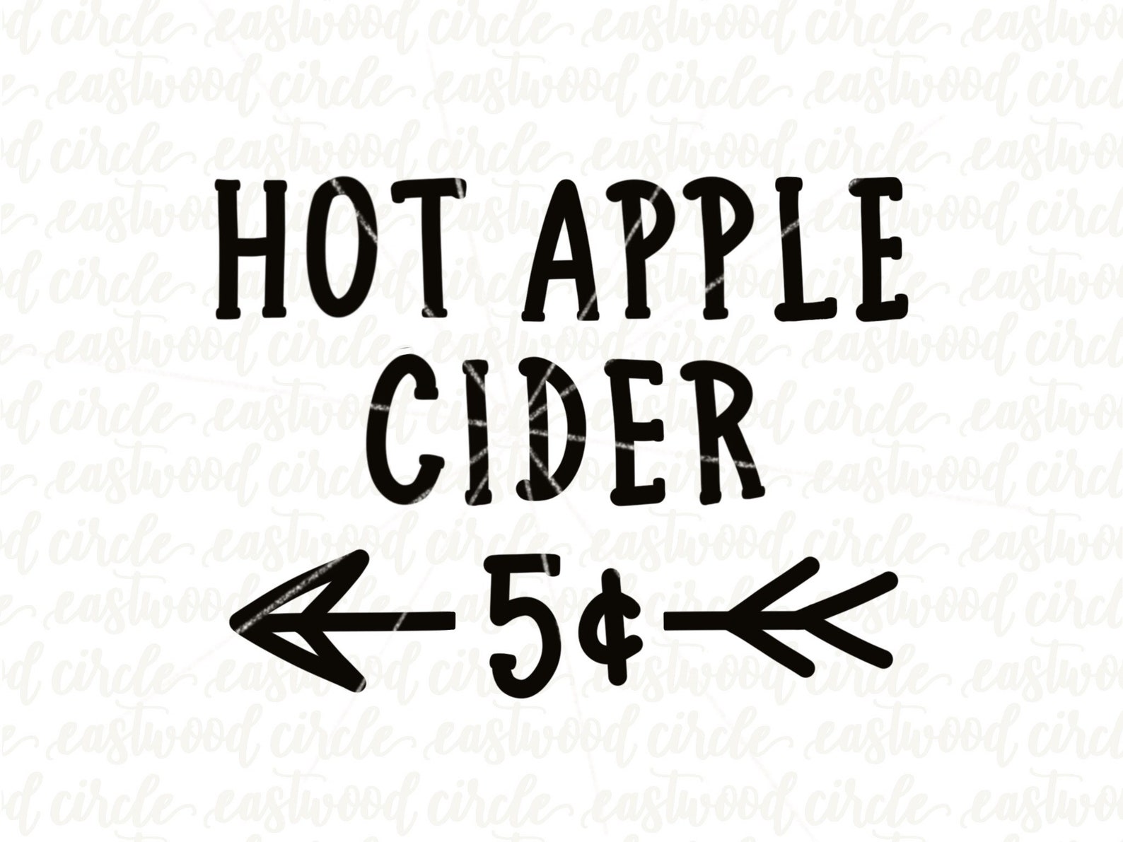 Hot Apple Cider Svg Fall Svg Fall Svg Files Fall Sign Svg - Etsy