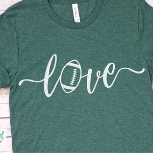 Love With Football Svg, Football Love Svg, Love Football Svg, Football ...