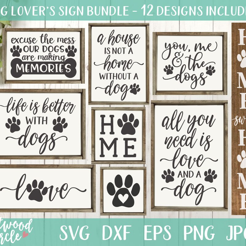 Dog Svg Files - Etsy