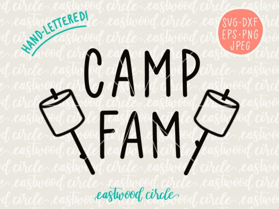 Camp Fam Svg, Camping Svg, Camp Family Svg, Camp Shirt Svg, Camping ...