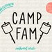 Camp Fam Svg, Camping Svg, Camp Family Svg, Camp Shirt Svg, Camping ...