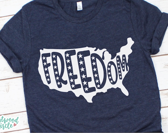 Freedom Svg, America Svg, Patriotic Svg, Fourth of July Svg, Red White ...