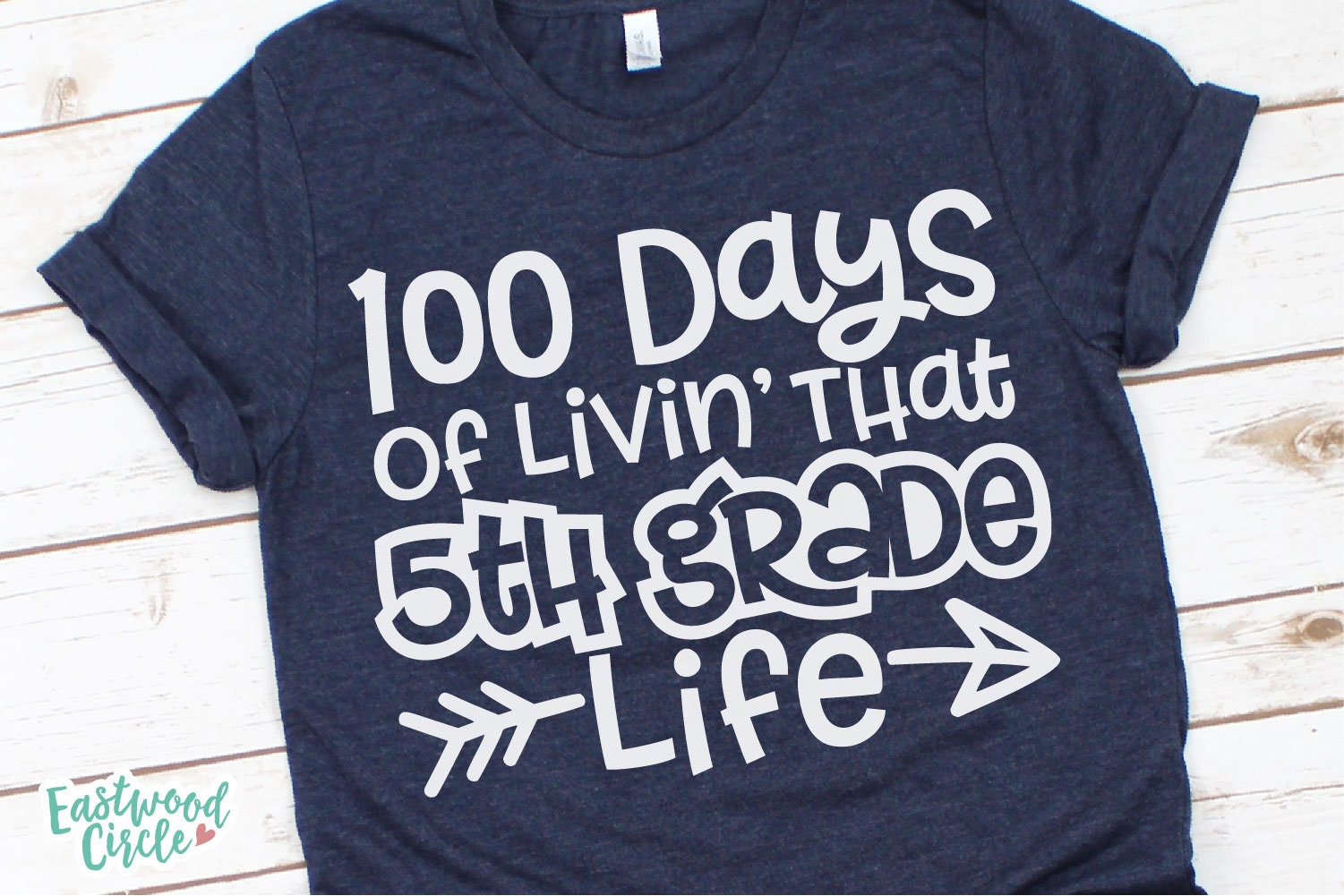 100 Days of School Svg, 5th Grade Svg, Fifth Grade Svg, 100th Day of ...