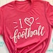 I Love Football Svg, Football Shirt Svg, Football Svg for Women ...