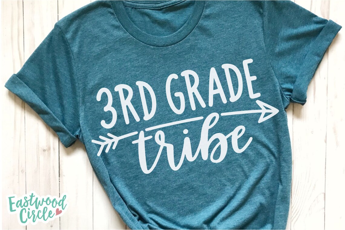 3rd Grade Tribe Svg 3rd Grade Svg Third Grade Svg School - Etsy