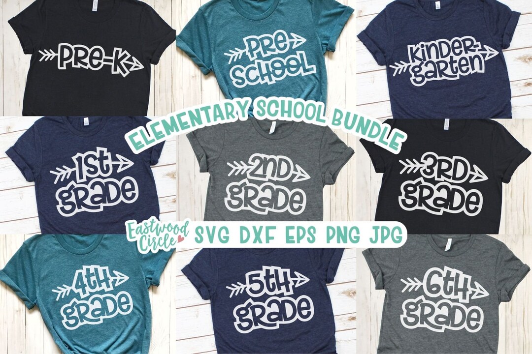 Elementary School Svg Bundle, School Svg Bundle, School Svg, Teacher ...