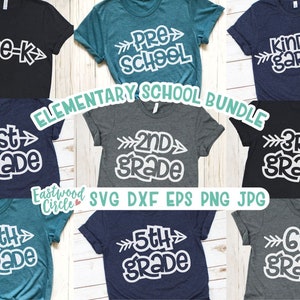 Elementary School Svg Bundle, School Svg Bundle, School Svg, Teacher ...