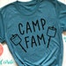 Camp Fam Svg, Camping Svg, Camp Family Svg, Camp Shirt Svg, Camping ...