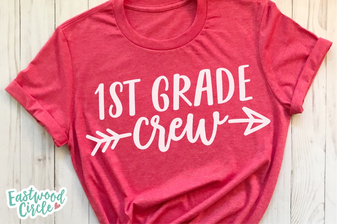 1st Grade Crew Svg 1st Grade Svg First Grade Svg School - Etsy