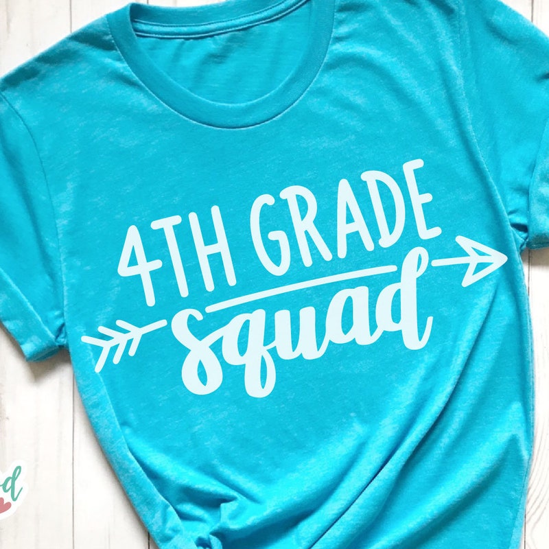 Fourth Grade Svg - Etsy