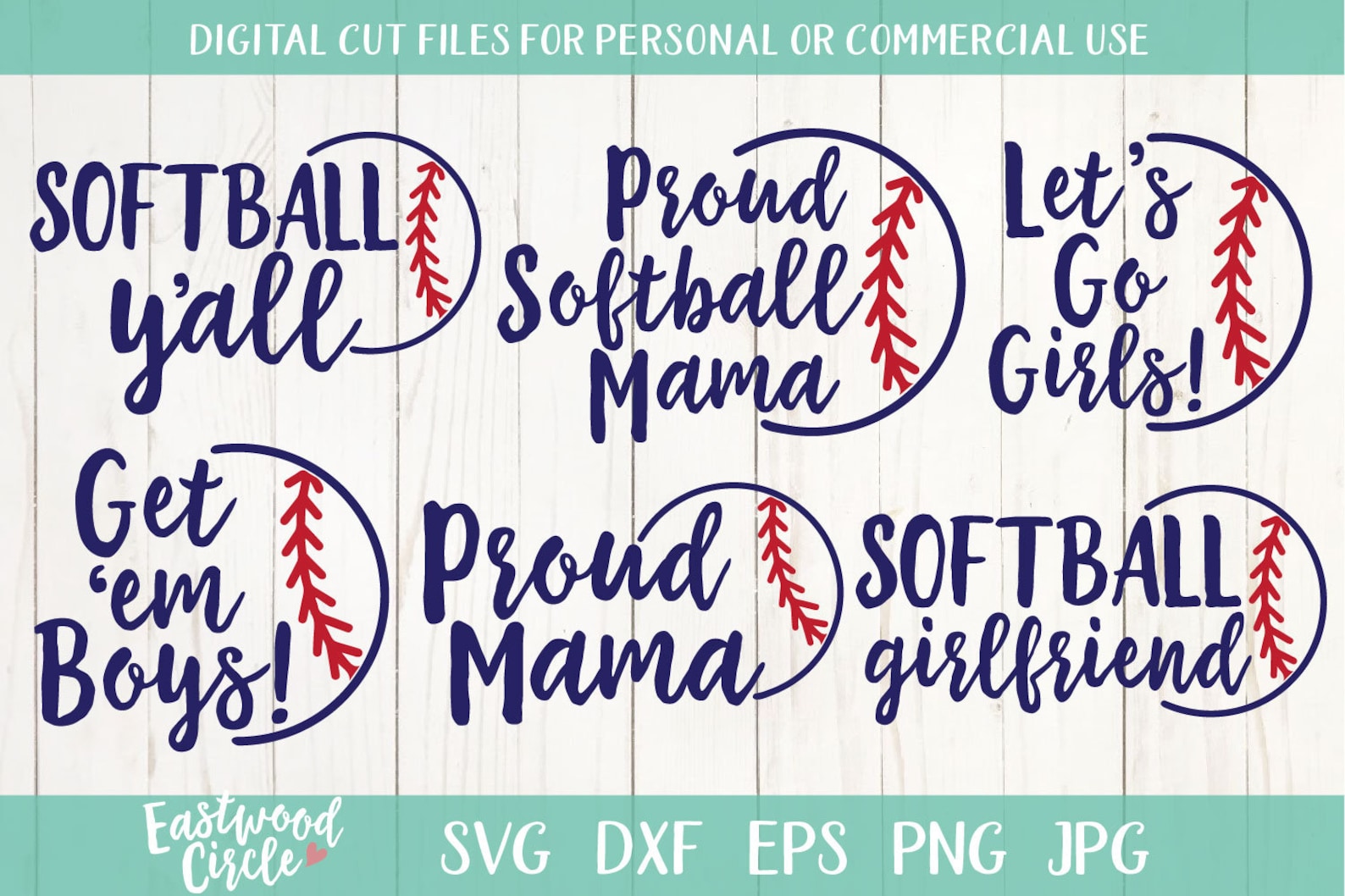 Softball Svg, Softball Svg Bundle, Softball Svg Files, Softball Shirt ...