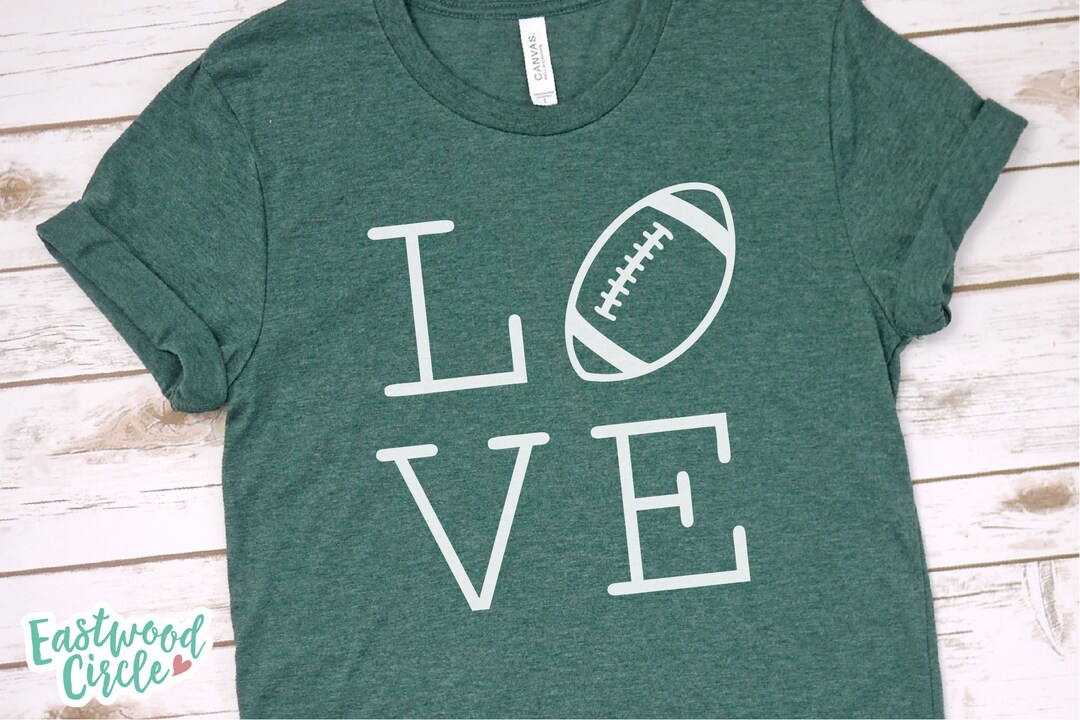 Love With Football Svg, Football Love Svg, Love Football Svg, Football ...