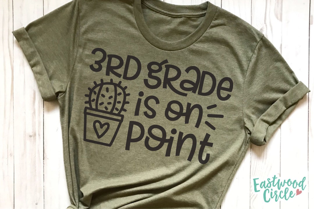 3rd Grade is on Point Svg, Third Grade is on Point Svg, 3rd Grade Svg ...