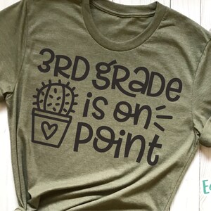 3rd Grade is on Point Svg, Third Grade is on Point Svg, 3rd Grade Svg ...
