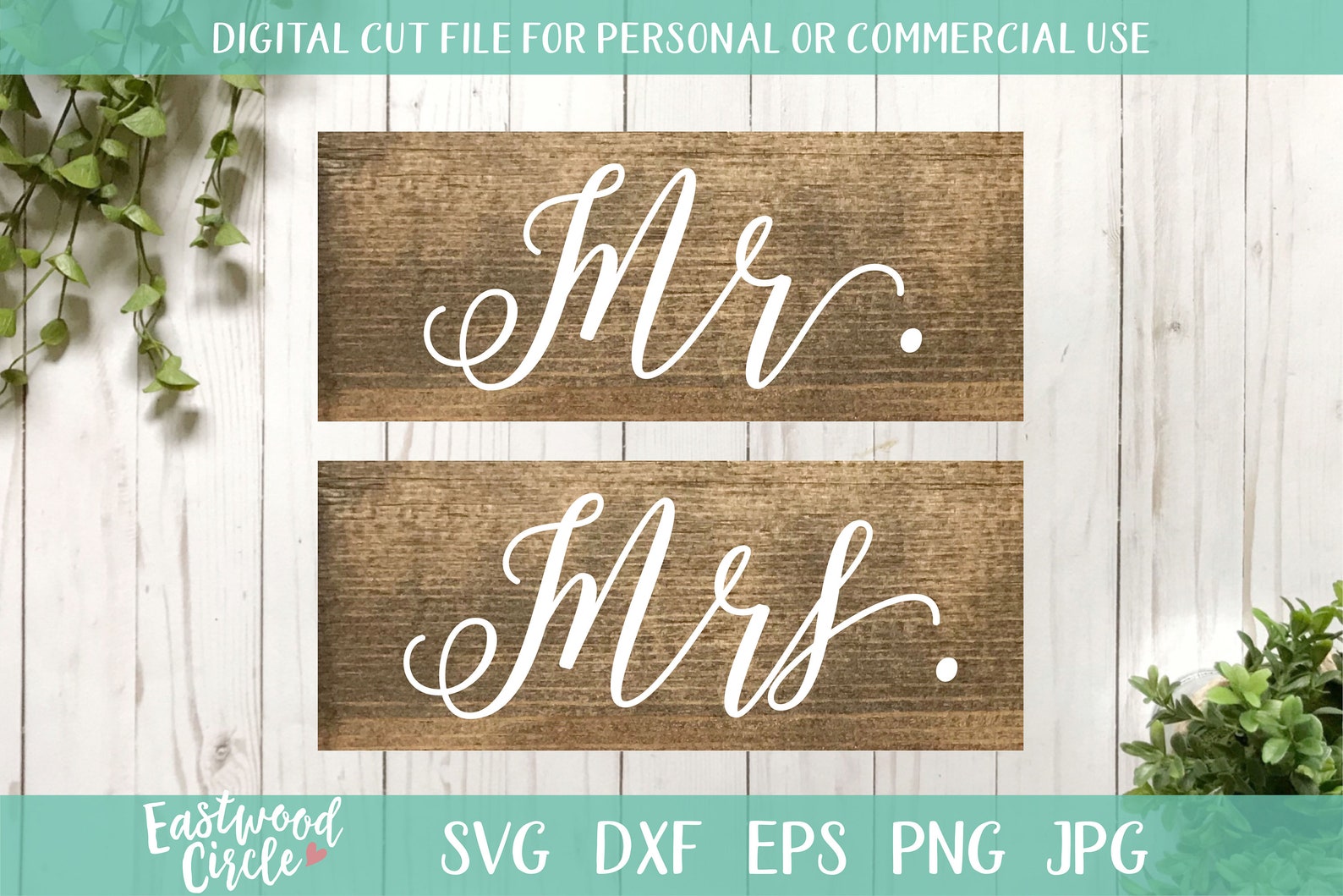 Mr and Mrs Svg, Mr. and Mrs. Svg, Wedding Svg, Wedding Svg Files ...