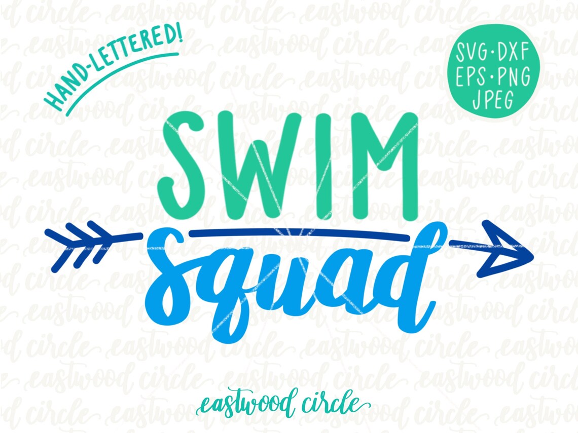 Swim Squad svg Swimming svg Swim Squad Swim svg Squad svg | Etsy